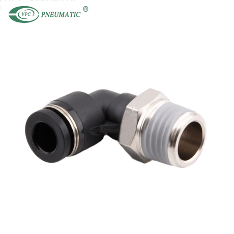 Accesorio de codo de rosca macho VPL - Compre accesorio de codo neumático, conector de codo ...